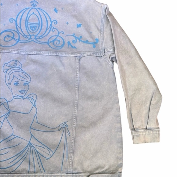 Disney | Jackets & Coats | Disney Cinderella Denim Jean Jacket Womens ...